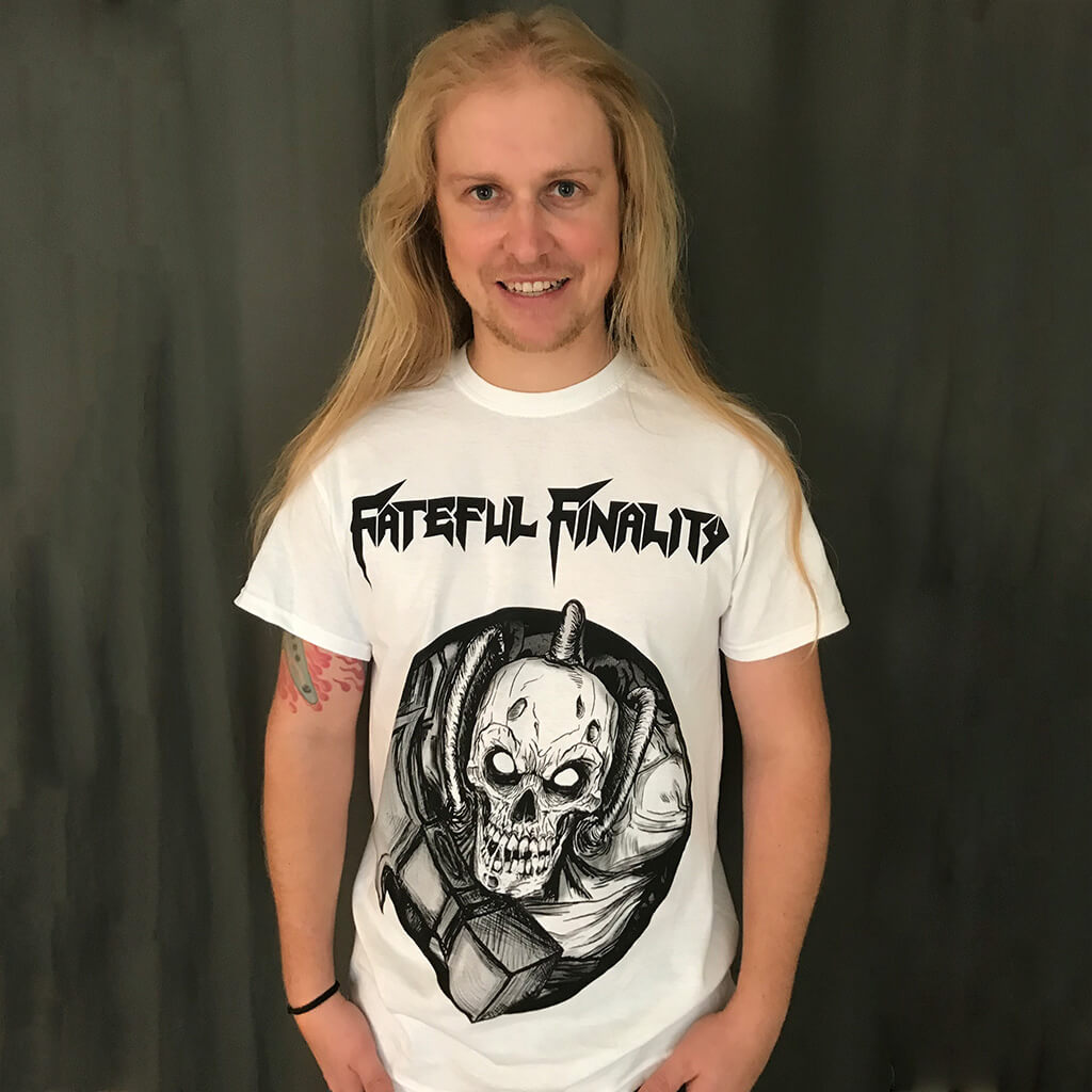 Shirt - Executor (weiß) – Fateful Finality